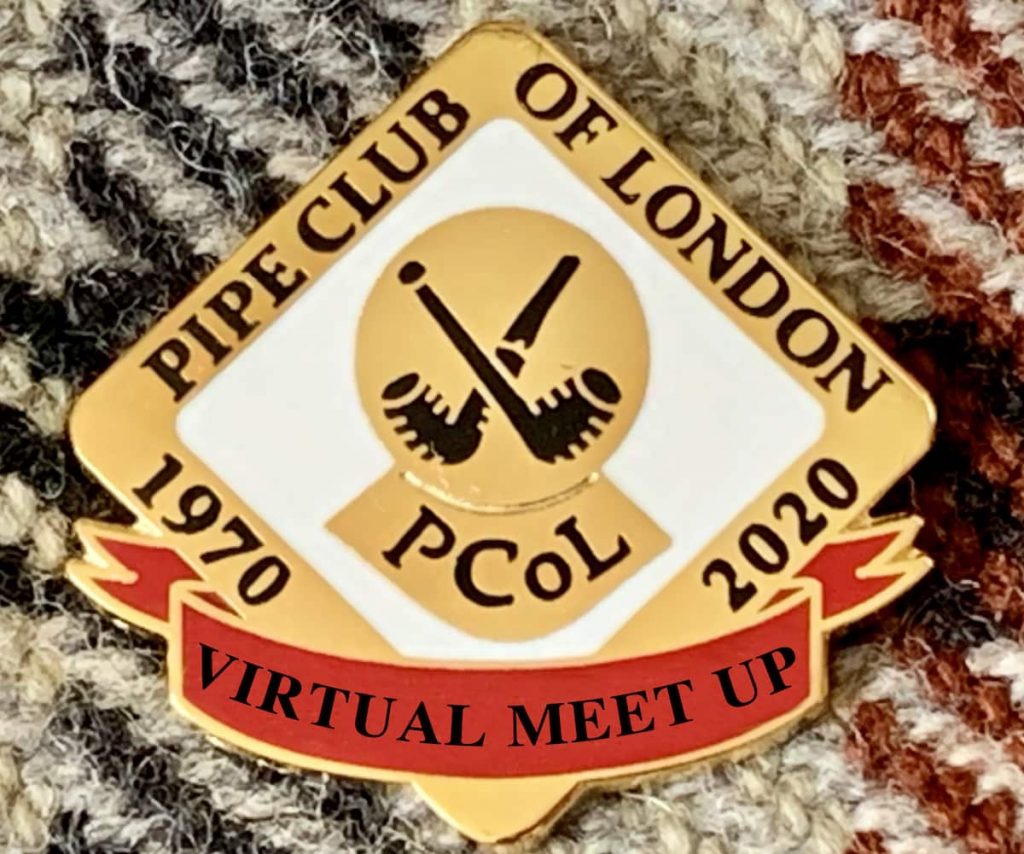 Virtual Meet Up – Wednesday 13 Jan – 7:30p | Pipe Club of London