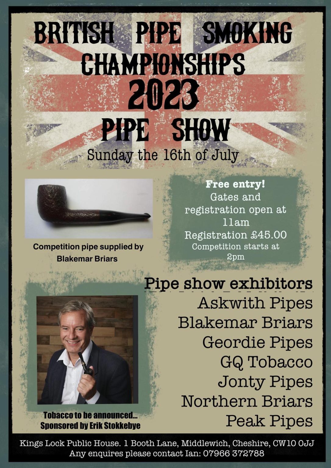 British Pipe Smoking Championships 2023 & Pipe Show | Pipe Club of London